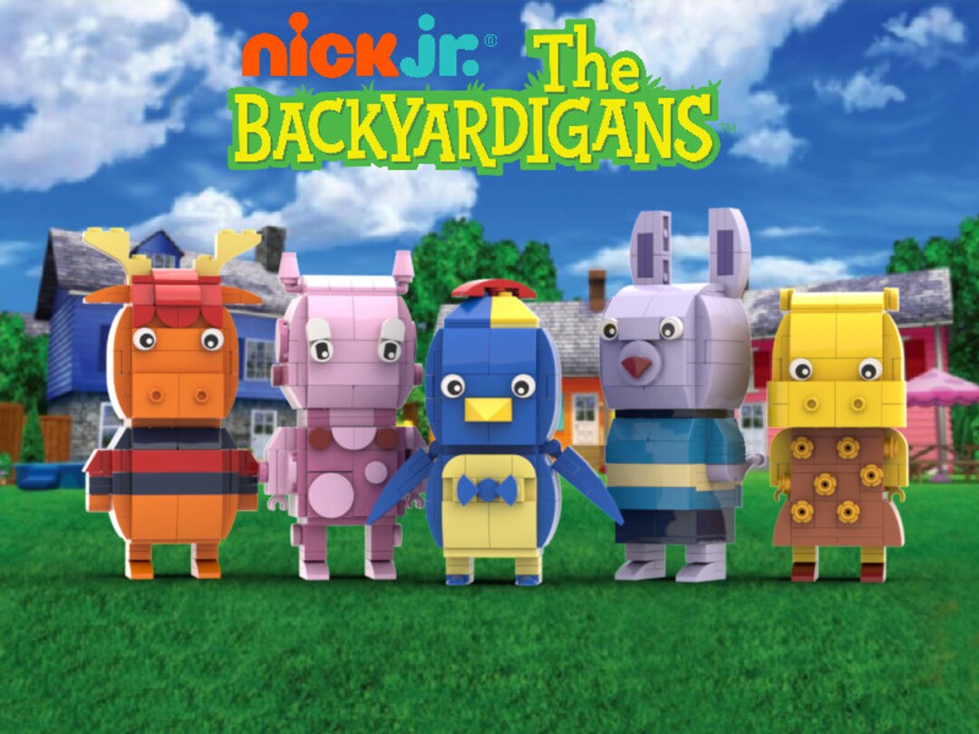 Backyardigans Full Set (directions Only) - Etsy