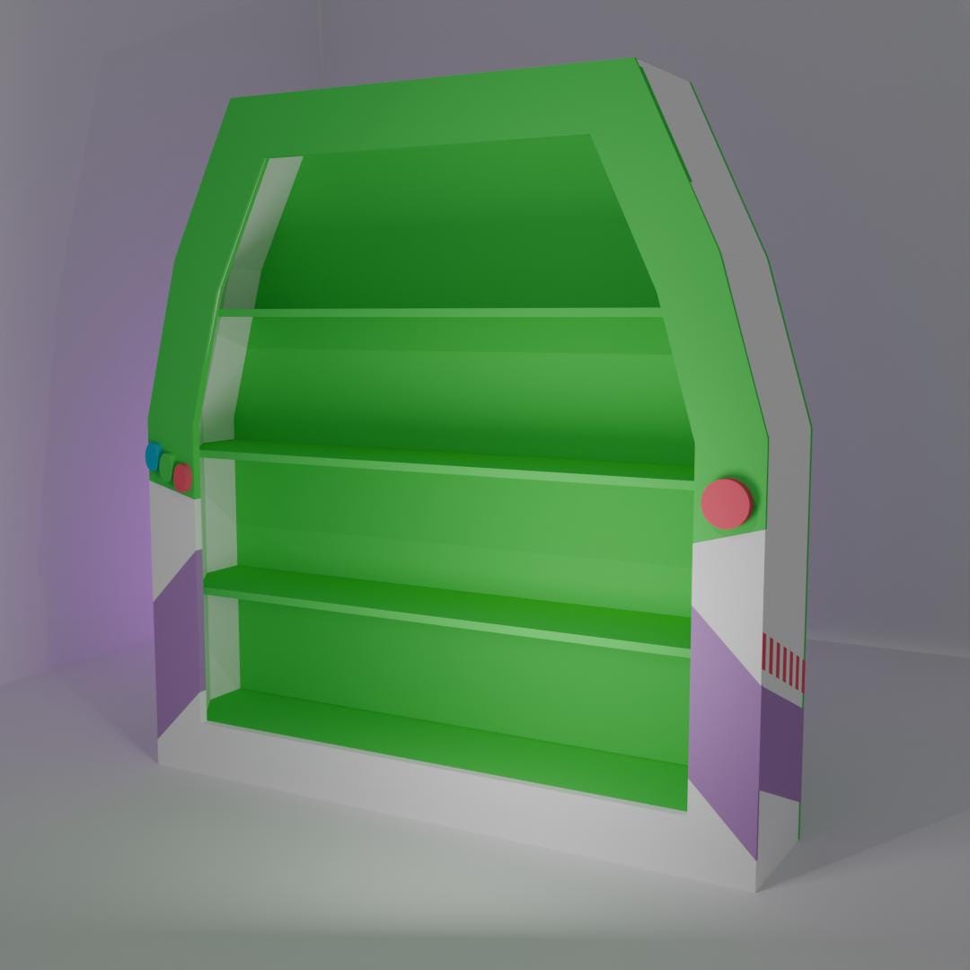 Buzz Lightyear Doorables Shelf - Etsy