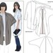 Riley Coat Sizes 4 6 8 PDF Sewing Pattern for Printing - Etsy