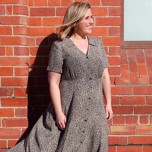 Sewing Pattern Filippa Dress Fibre Mood | Etsy