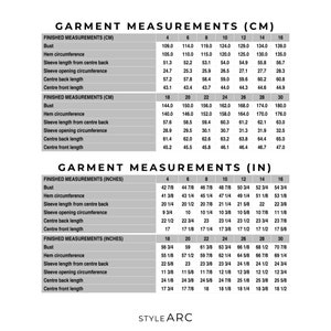 Style Arc | Sizes 4 - 16 | Rhea Knit Top Pattern | PDF Sewing Pattern ...