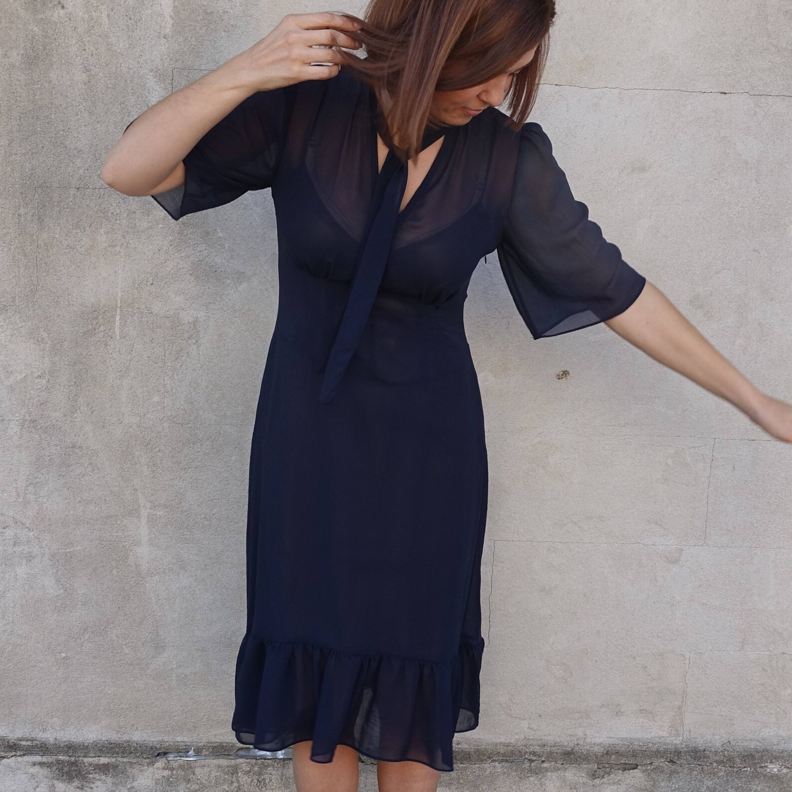 Valentina Dress and Slip Sizes 26 28 30 PDF Women's | Etsy