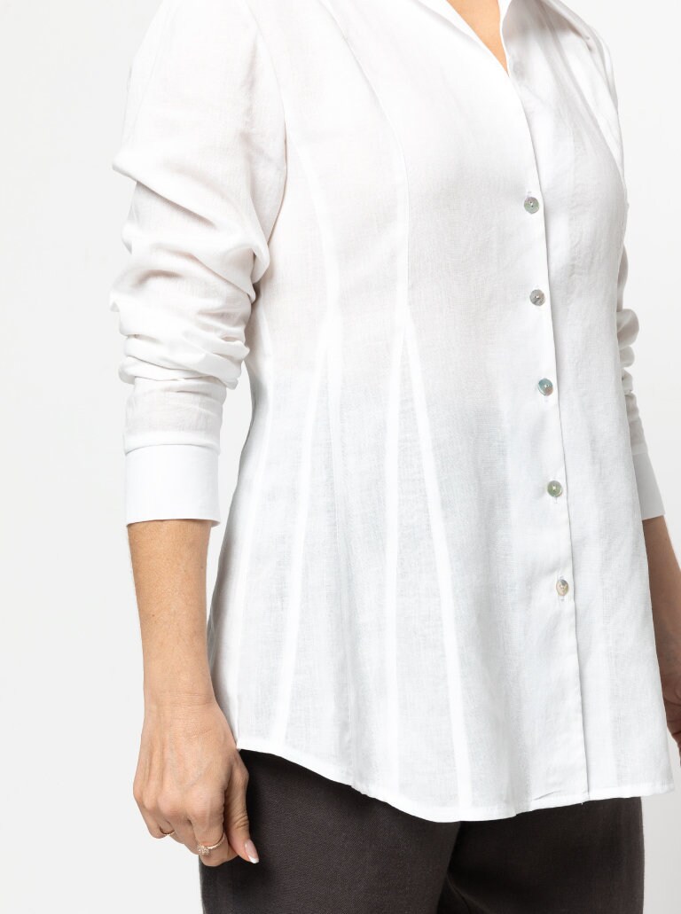 Style Arc | Sizes 4 - 16 | Celeste Woven Shirt Pattern | PDF Pattern ...