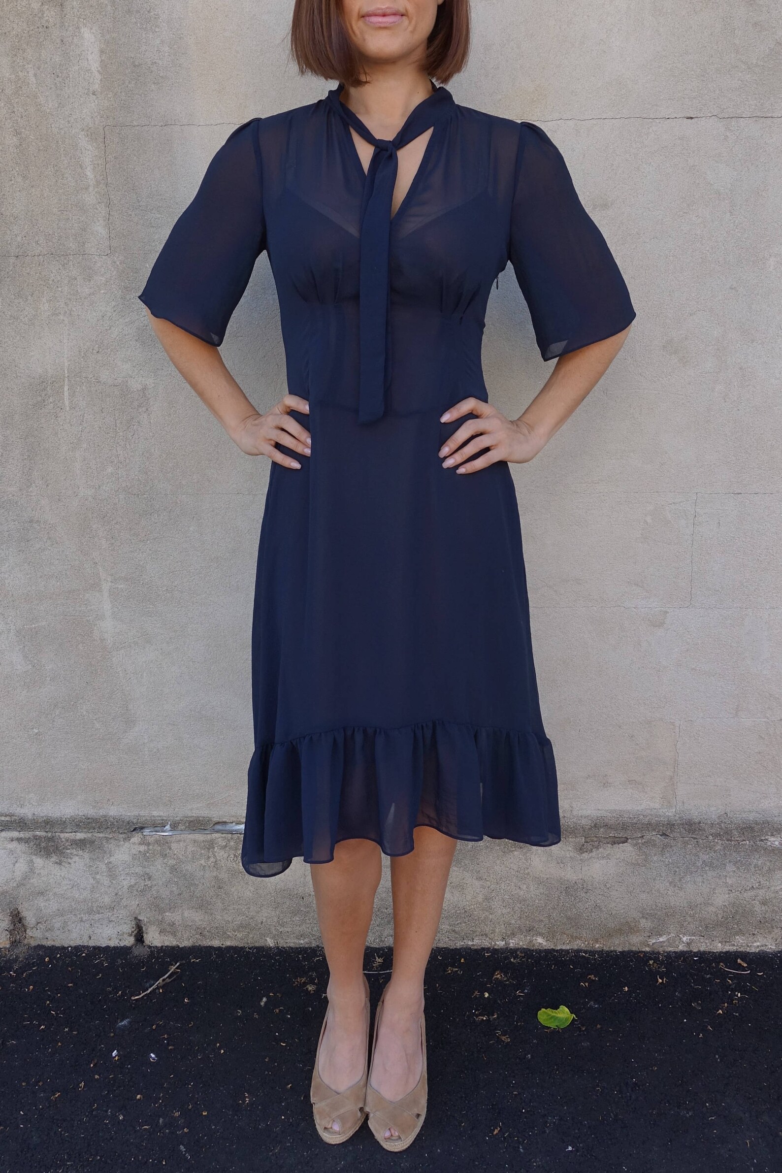 Valentina Dress and Slip Sizes 26 28 30 PDF Women's | Etsy