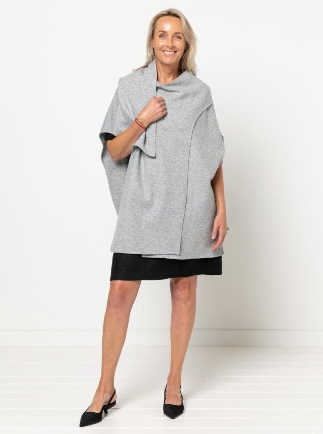 Style Arc | Sizes 10 - 22 | Bijou Cape Pattern | PDF Sewing Pattern for ...
