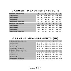 Style Arc | Sizes 18 - 30 | Quinn Woven Top | PDF Pattern for Printing ...