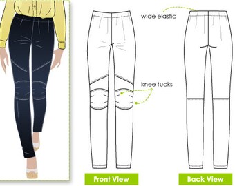 Womens pants pattern | Etsy