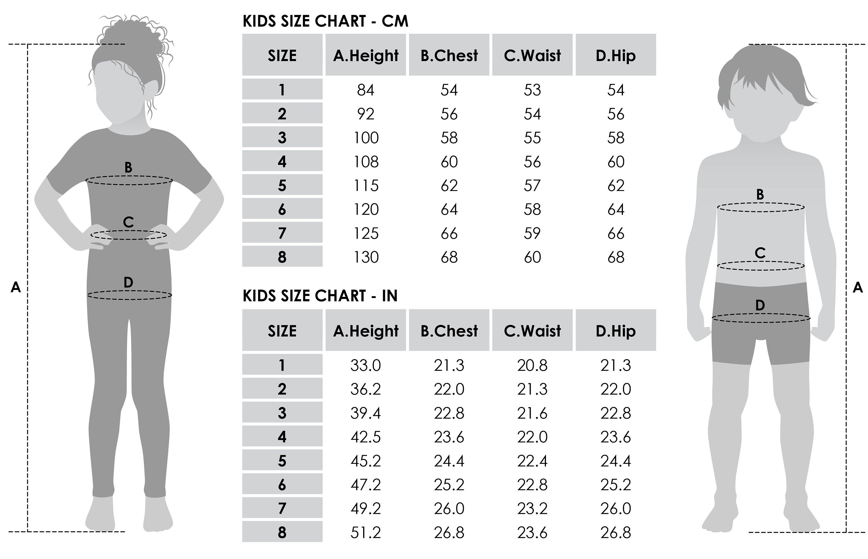PDF Pattern - Bondi Kids Boardie - Sizes 1-8 - Children's Multi-size ...