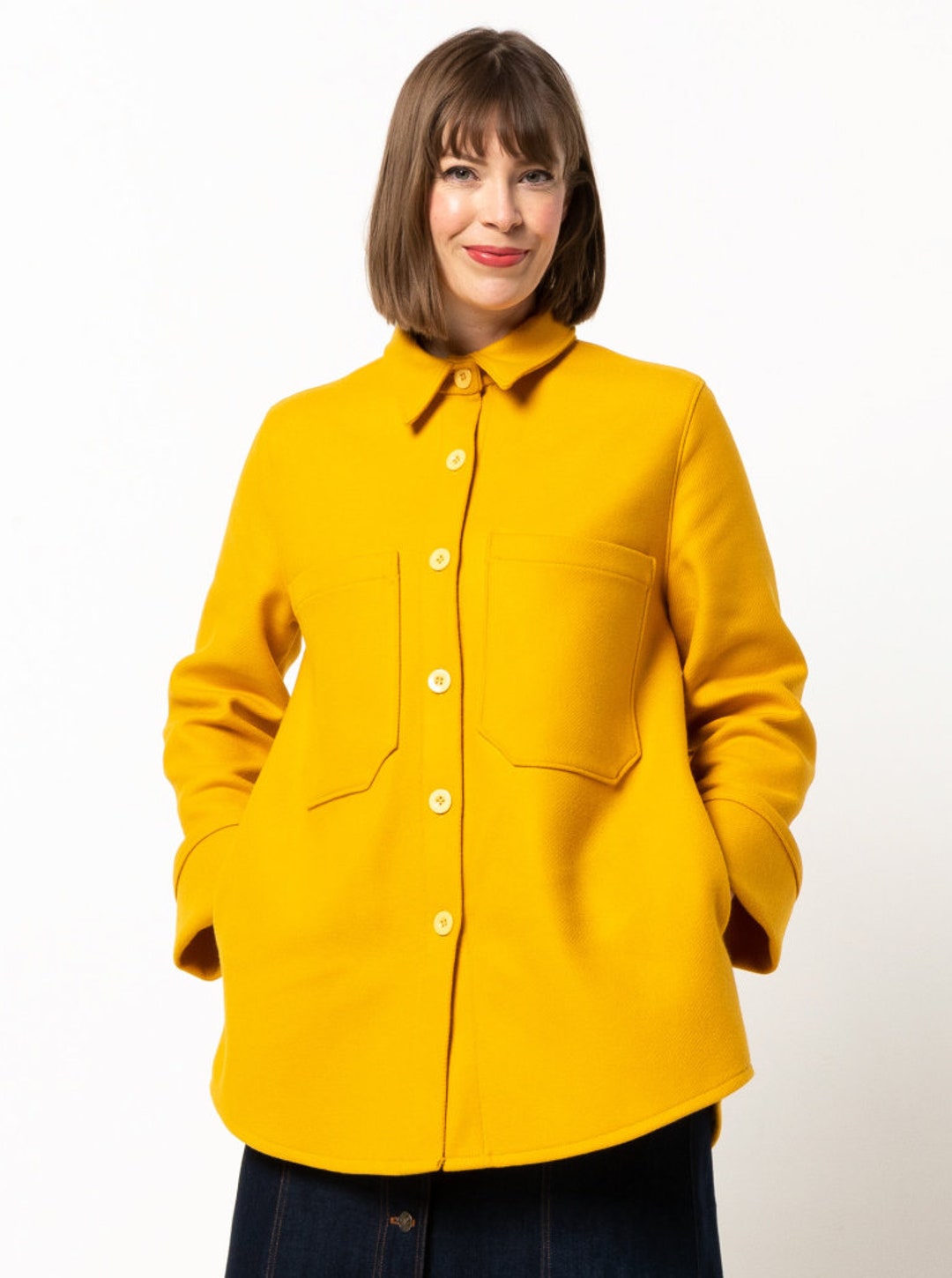 Style Arc | Sizes 18 - 30 | Logan Shacket Pattern | PDF Pattern for ...