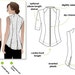 Poppy Zip Front Top Sizes 22, 24 & 26 PDF Downloadable Sewing Pattern ...