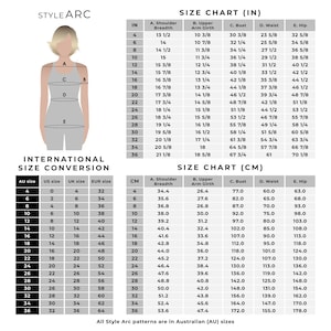 Style Arc | Sizes 10-22 | Discounted Pattern Bundle | Hope Woven Dress ...