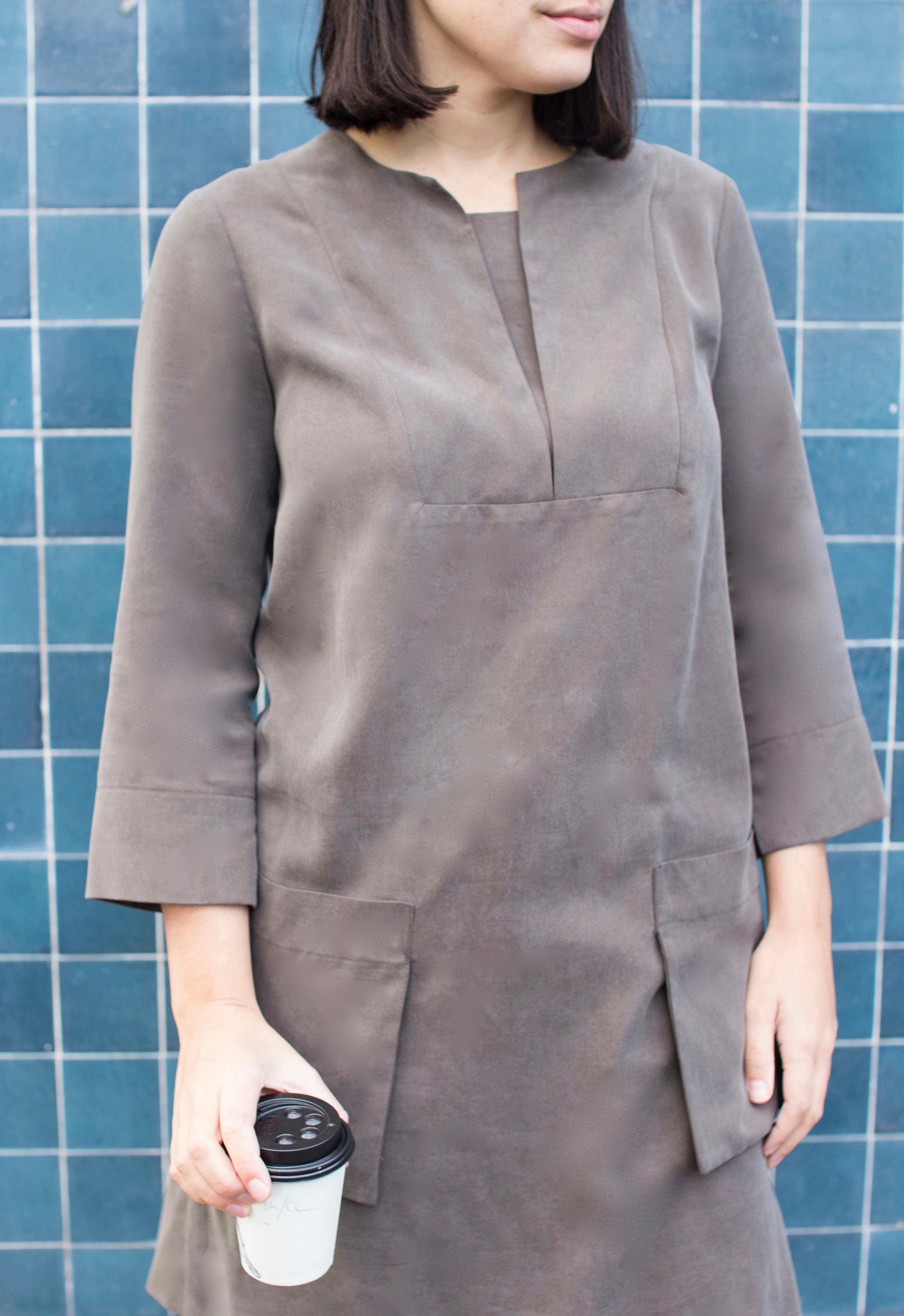 Roslyn Tunic Dress Sizes 26 28 30 PDF Sewing Pattern for | Etsy