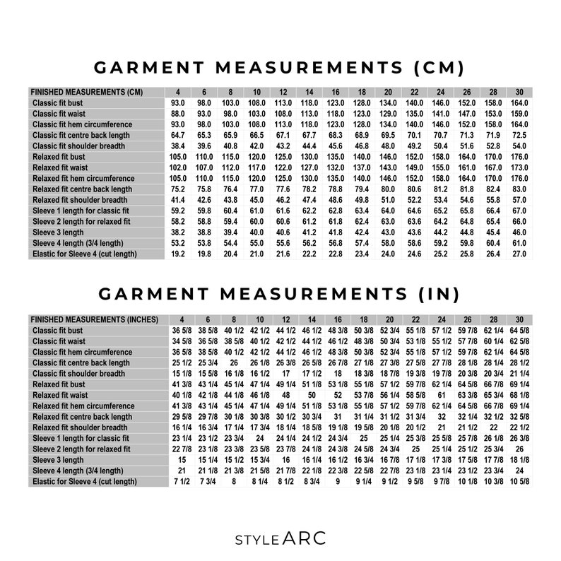 Style Arc | Sizes 18 - 30 | Clayton Woven Shirt Pack | PDF Pattern for ...