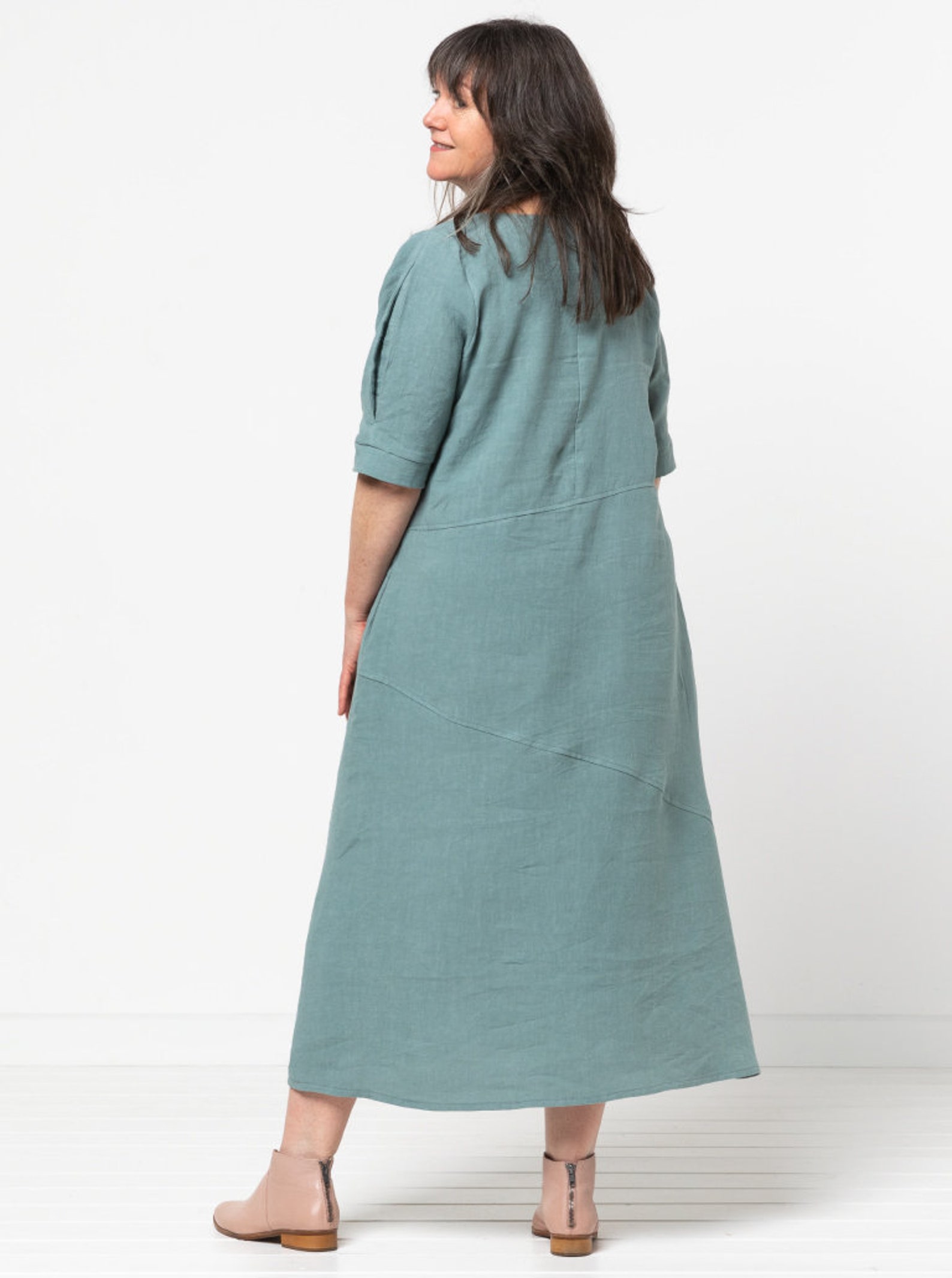 Style Arc | Sizes 10 - 22 | Yvette Woven Dress Pattern | PDF Pattern ...