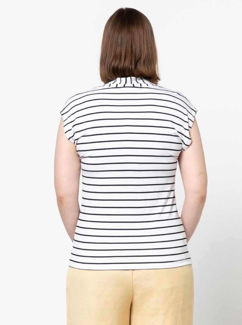 Style Arc | Sizes 4 - 16 | Como Knit Top | PDF Pattern for Printing at ...