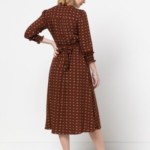 Style Arc | Sizes 18 - 30 | Philomena Woven Dress Pattern | PDF Pattern ...