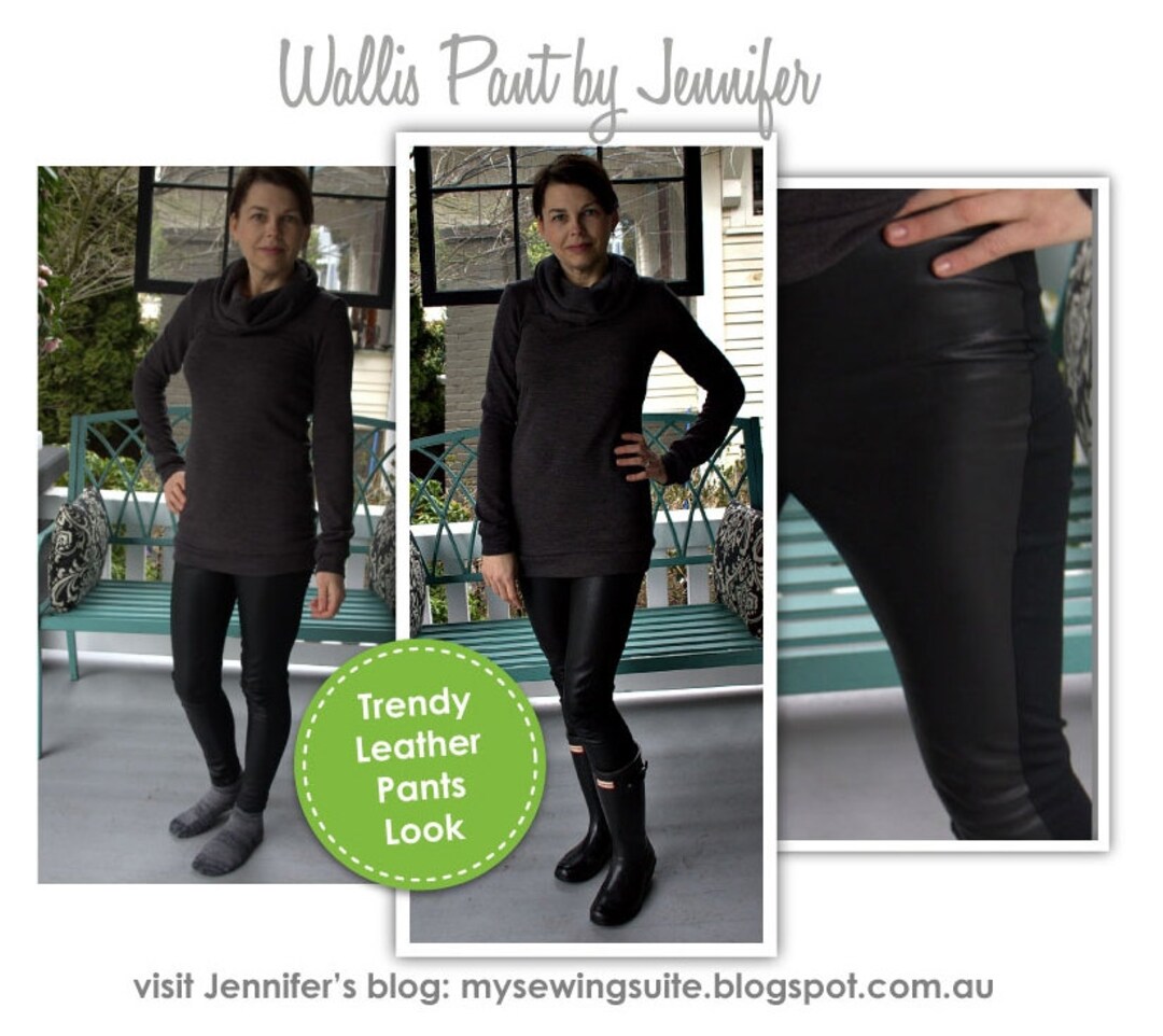 Wallis Pant Sizes 10 12 14 Women's Sewing Pattern - Etsy