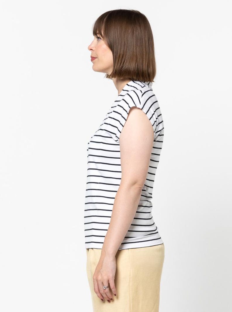 Style Arc | Sizes 4 - 16 | Como Knit Top | PDF Pattern for Printing at ...
