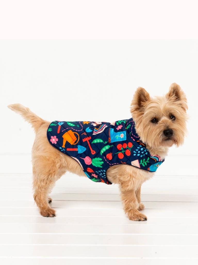 Style Arc | Sizes XS - XL | Dog Coat and Poopy Bag | PDF Pattern for ...