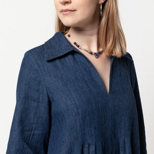 Style Arc Sizes 10 22 Xanthe Woven Dress Pattern PDF Pattern for ...