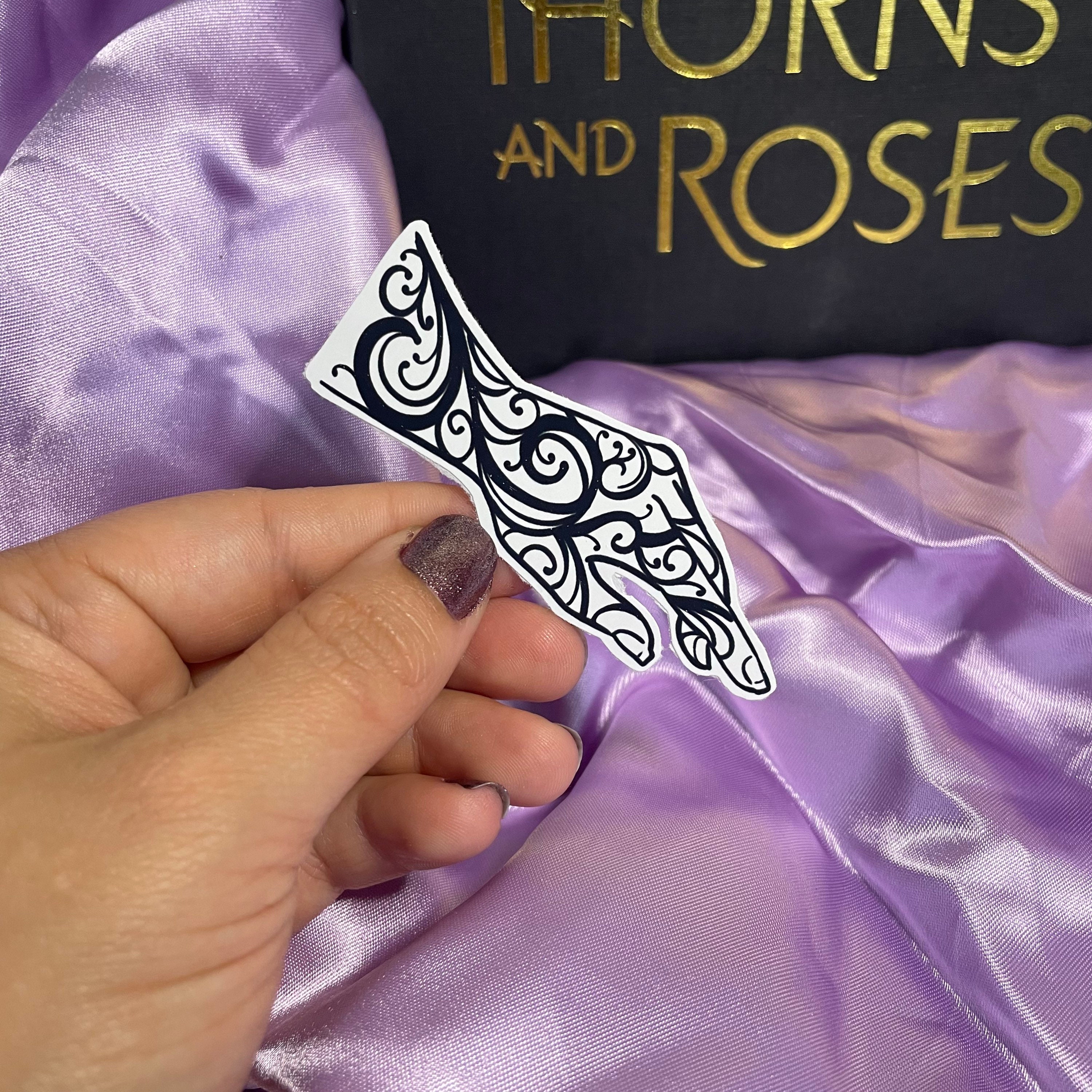 Feyre Hand Tattoo Sticker officially Licensed - Etsy