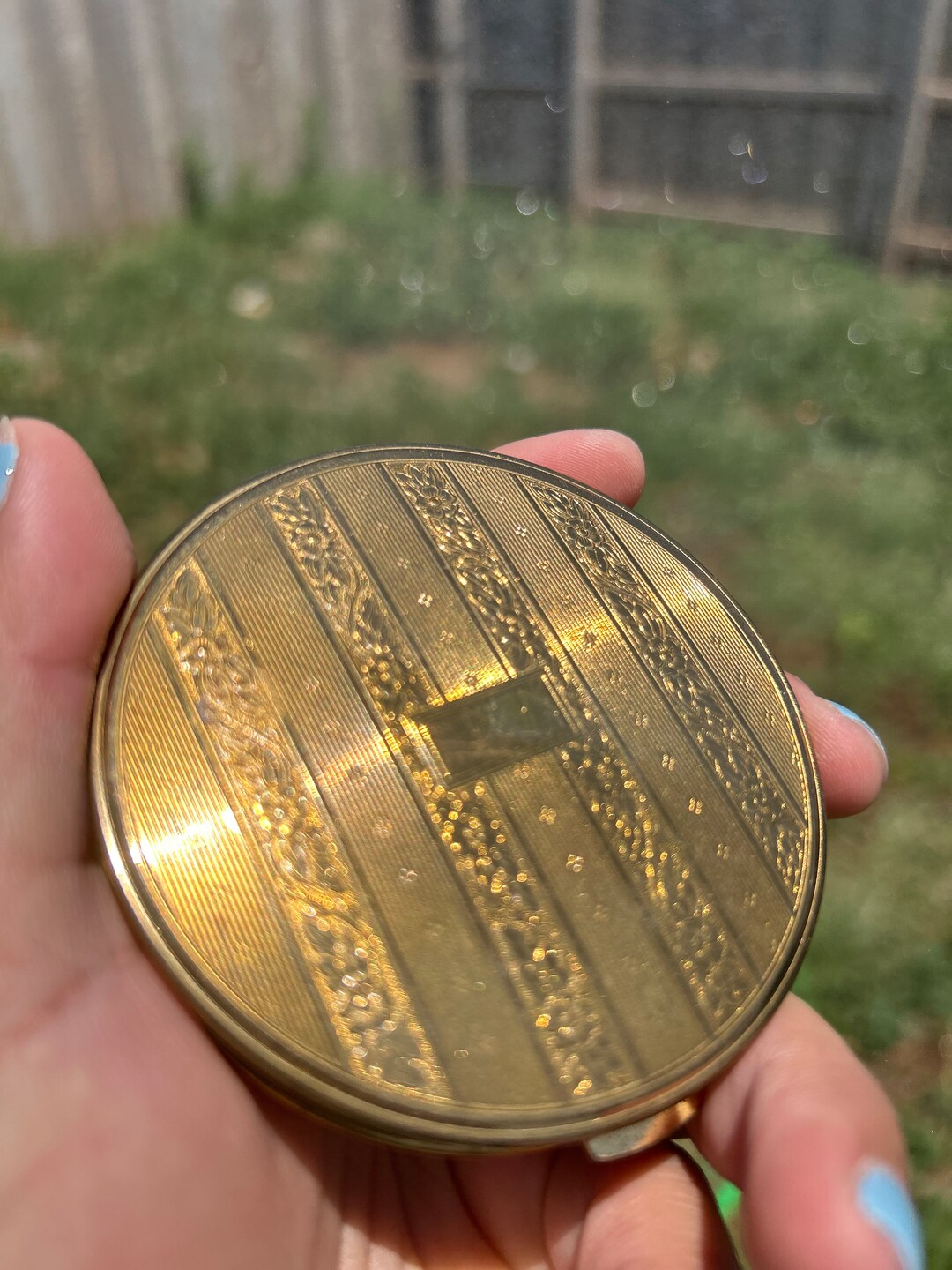 Vintage 1950s Kigu Convertible Compact - Etsy