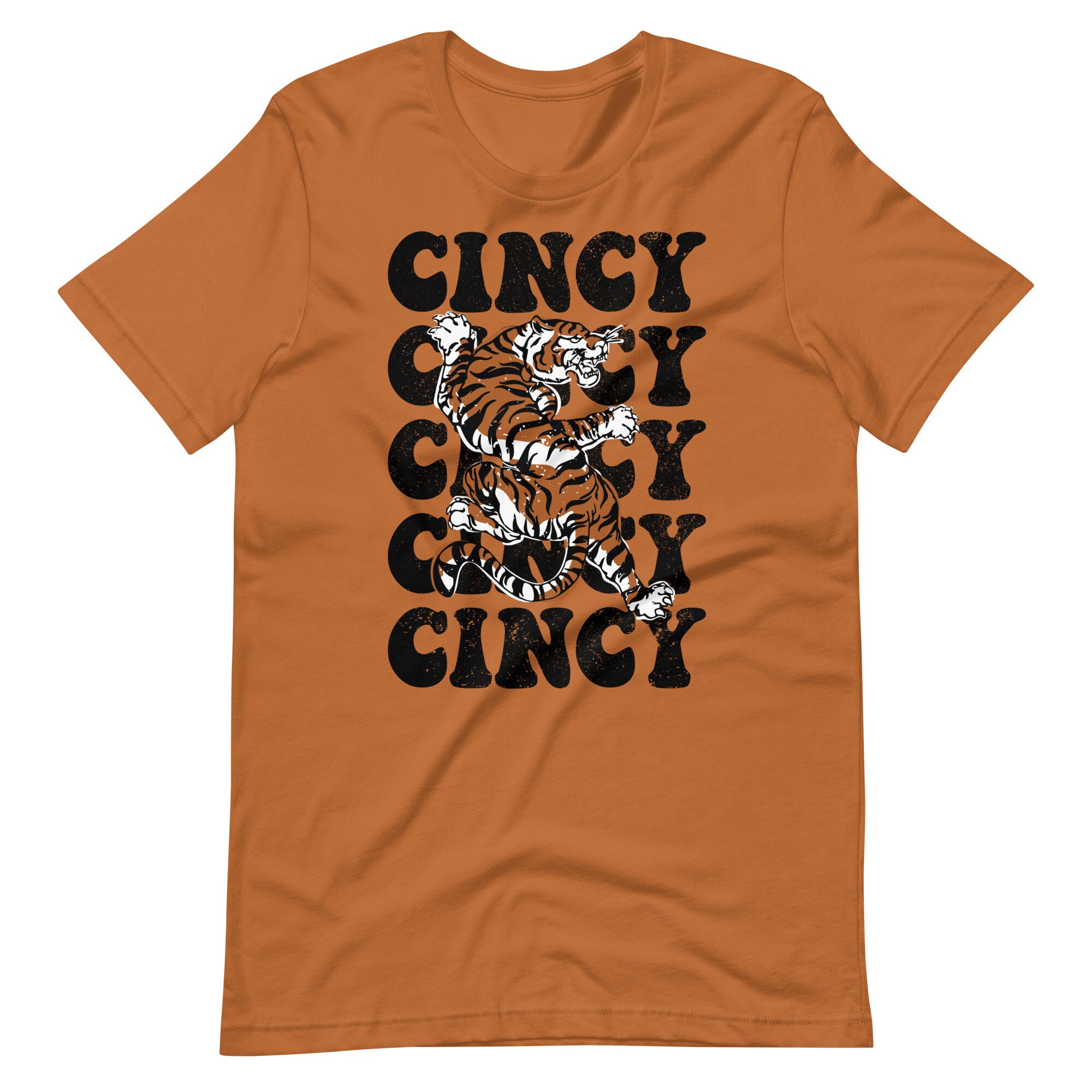 Retro Cincy Football Shirt Bengal Tiger Shirt Cincinnati Tshirt Bengal ...