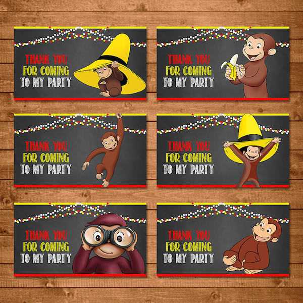 Curious George - Etsy