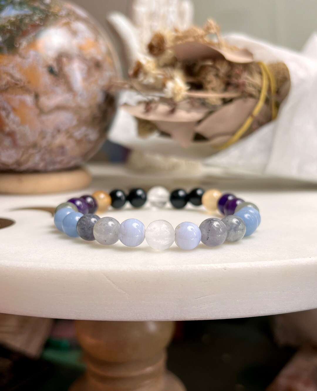 Astral Projection Crystal Bracelet, Astral Bracelet, Witchy Gifts, - Etsy