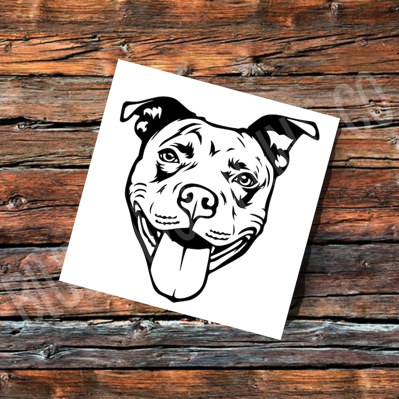 Pitbull Decals - Etsy