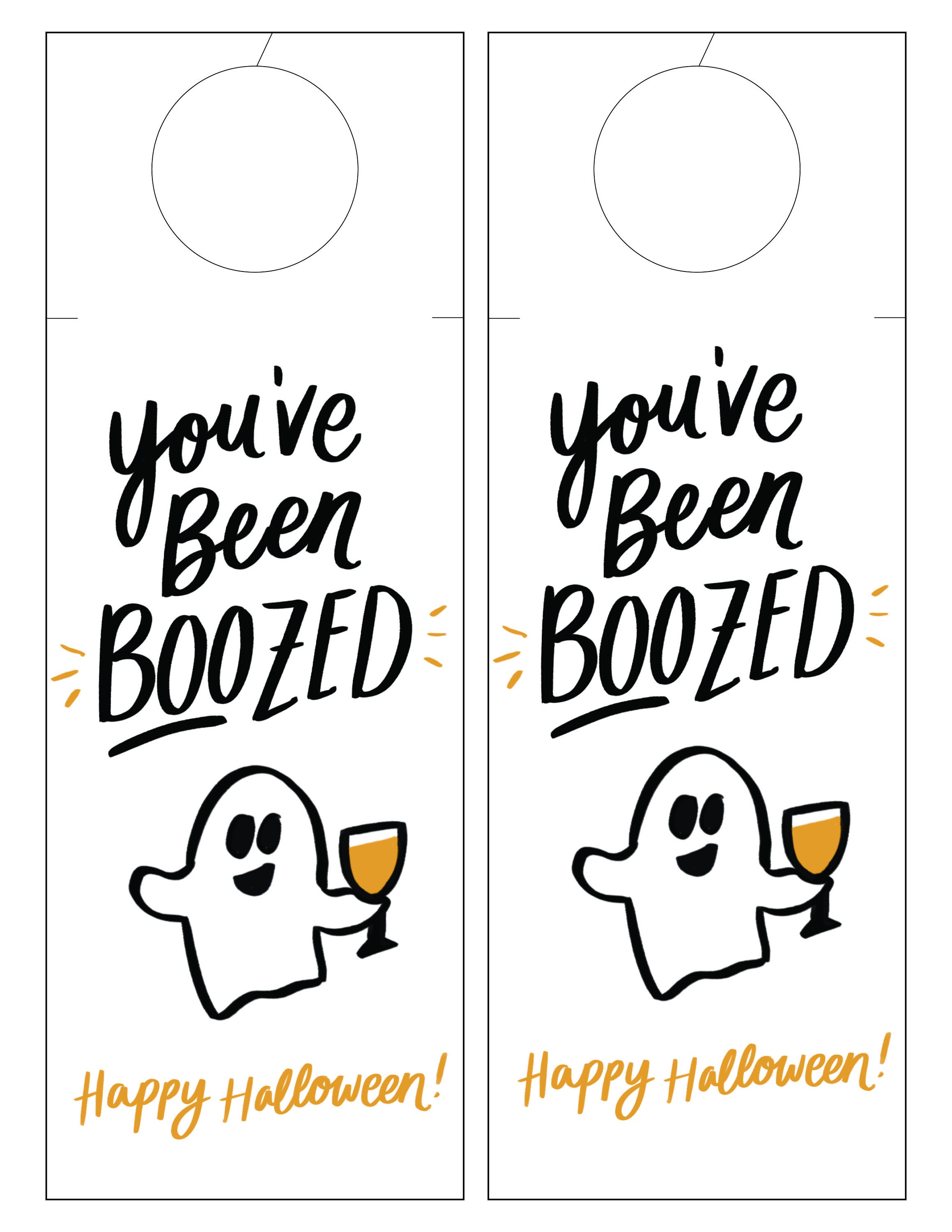 You've Been Boozed, We've Been Boozed Printable Instant Download - Etsy