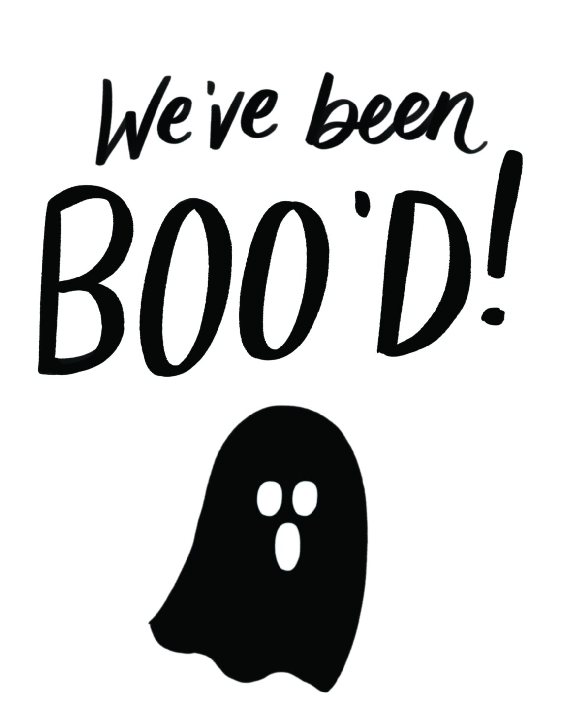 You've Been Boo'd/ Booed We've Been Boo'd/ | Etsy