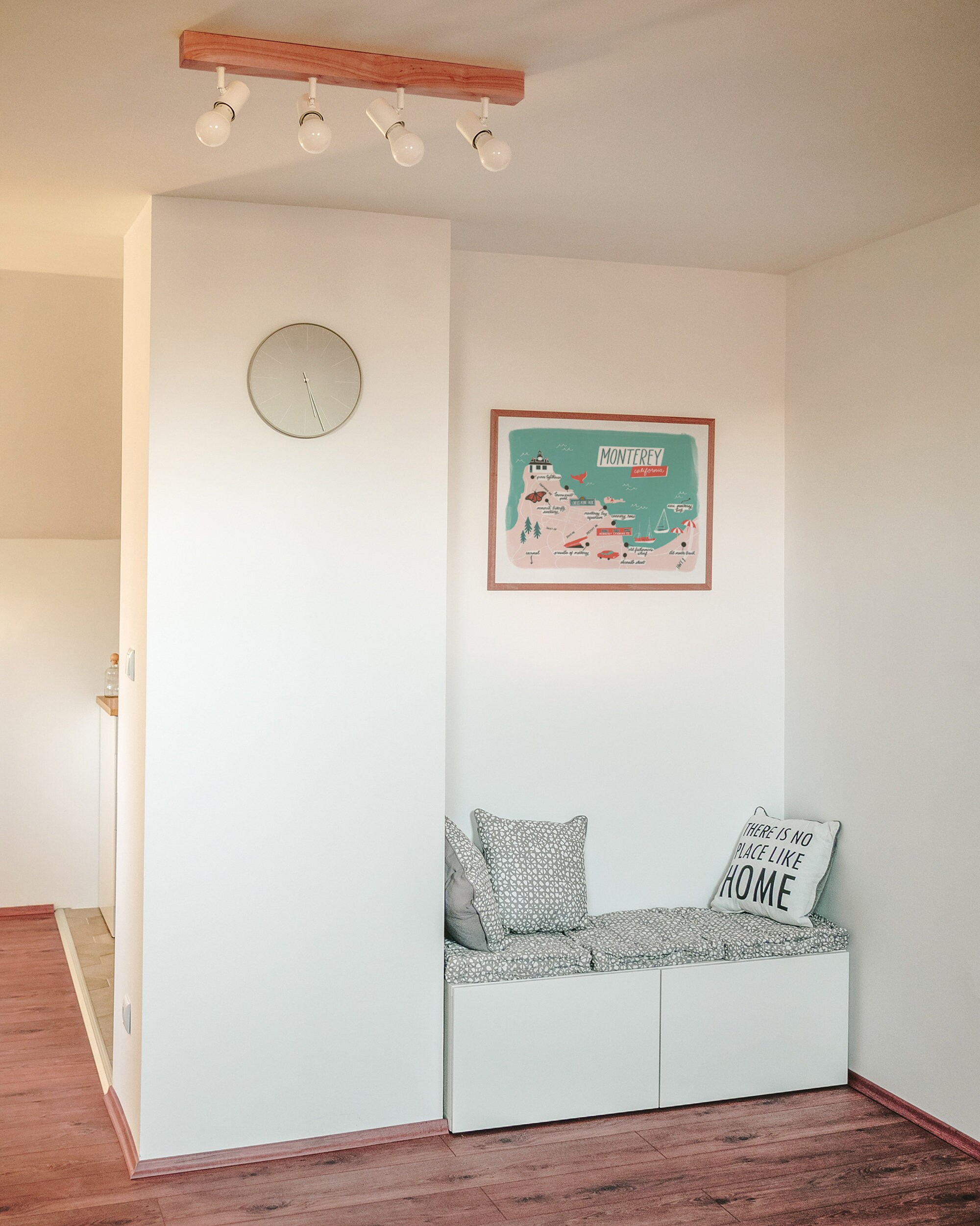 Monterey California Colorful Cute Map Art Print Instant | Etsy