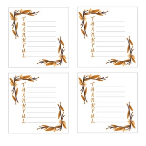 Interactive Thanksgiving Name Cards Printable Instant Download - Etsy