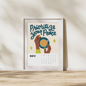 Printable Inspirational Quotes Calendar 2023 - Etsy