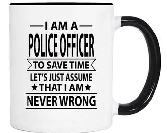 Police coffee mug | Etsy