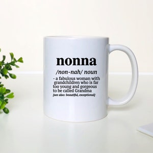 Nonna A Fabulous Woman With Grandchildren... - Coffee Mug Gifts for ...
