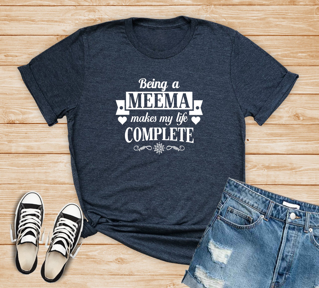 Being A Meema Makes My Life Complete Unisex T-shirt Meema | Etsy