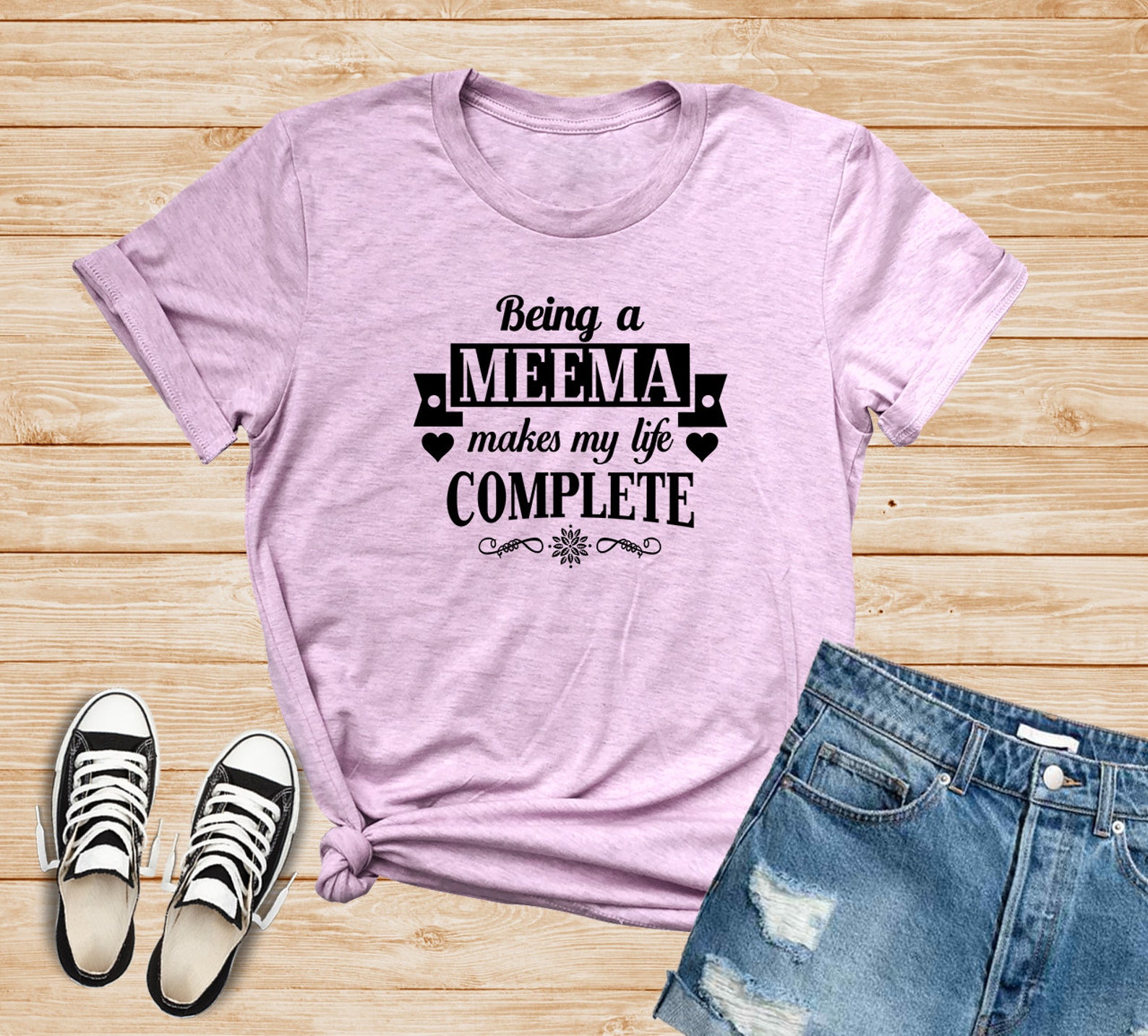 Being A Meema Makes My Life Complete Unisex T-shirt Meema | Etsy