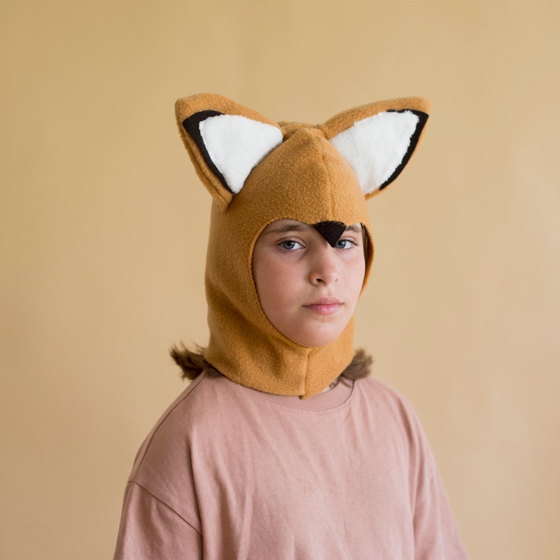 White Fox Hoodie Kids - Etsy UK