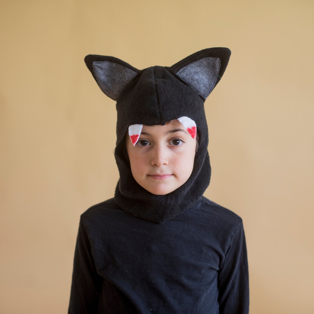 Black Vampire Bat Hoods for Kids (and Kids at Heart) - Etsy