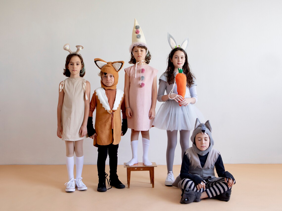 Cute Bunny Costume for Kids - Etsy