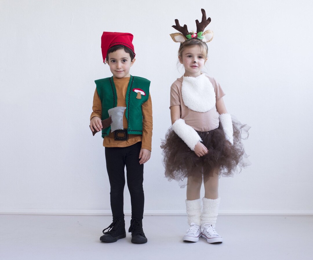 Deer Costume, Fawn Headband for Halloween - Etsy