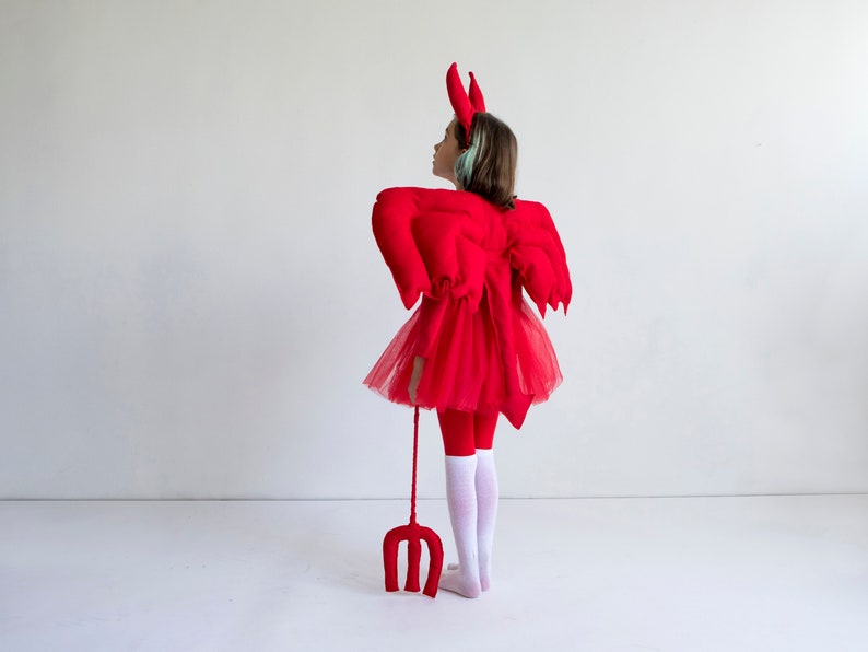 Toddler Devil Costume Girls, Devil Wings - Etsy