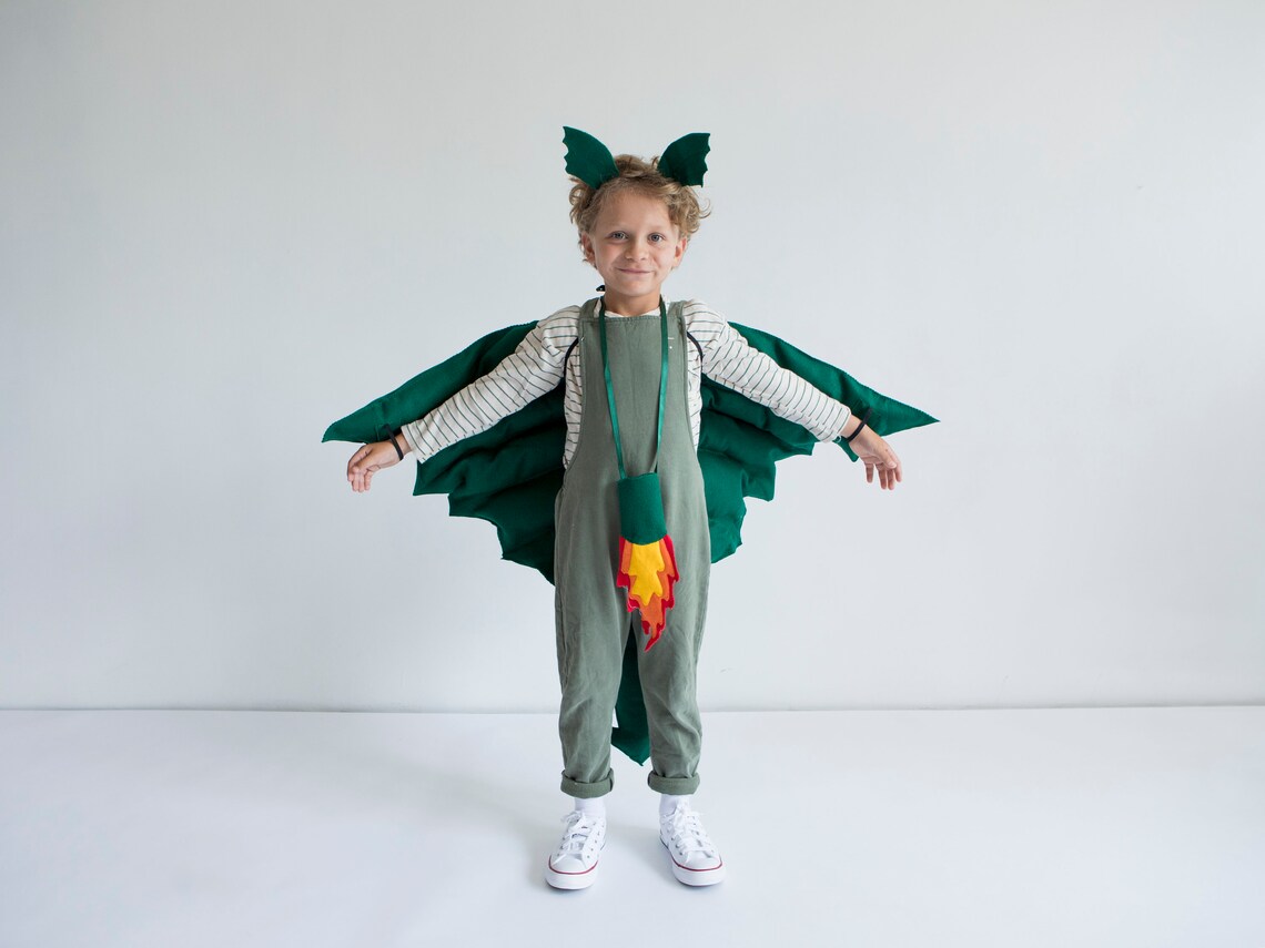 Adorably Fierce Dragon Costume for Kids - Etsy