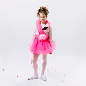 Girl's Flamingo Costume, Toddler Dress up for Halloween - Etsy