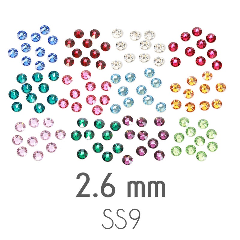 Flat Back Rhinestones - Etsy