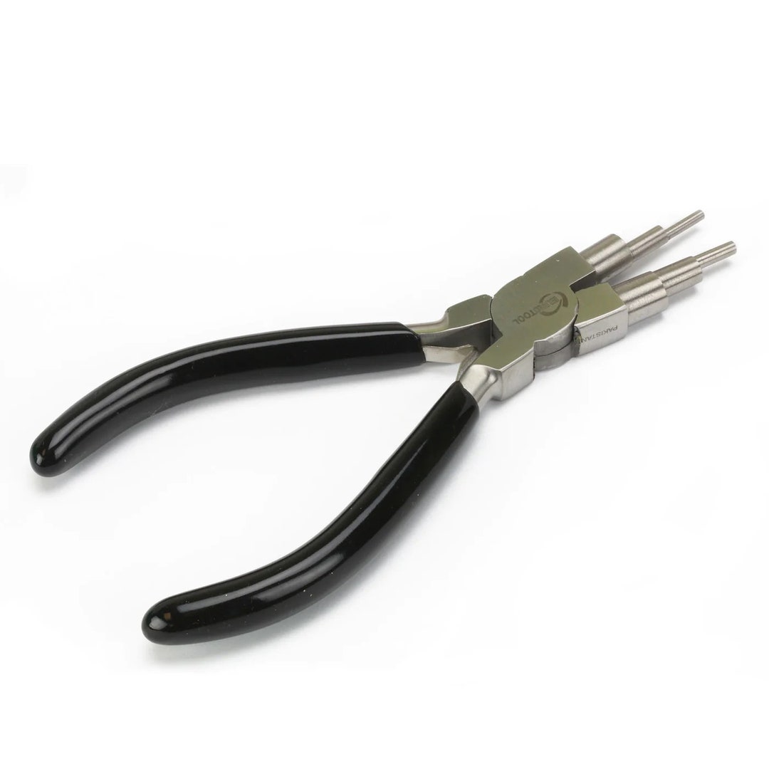 Six Stepped Round Nose Looping Plier Beaducation Metal Stamping Tools ...
