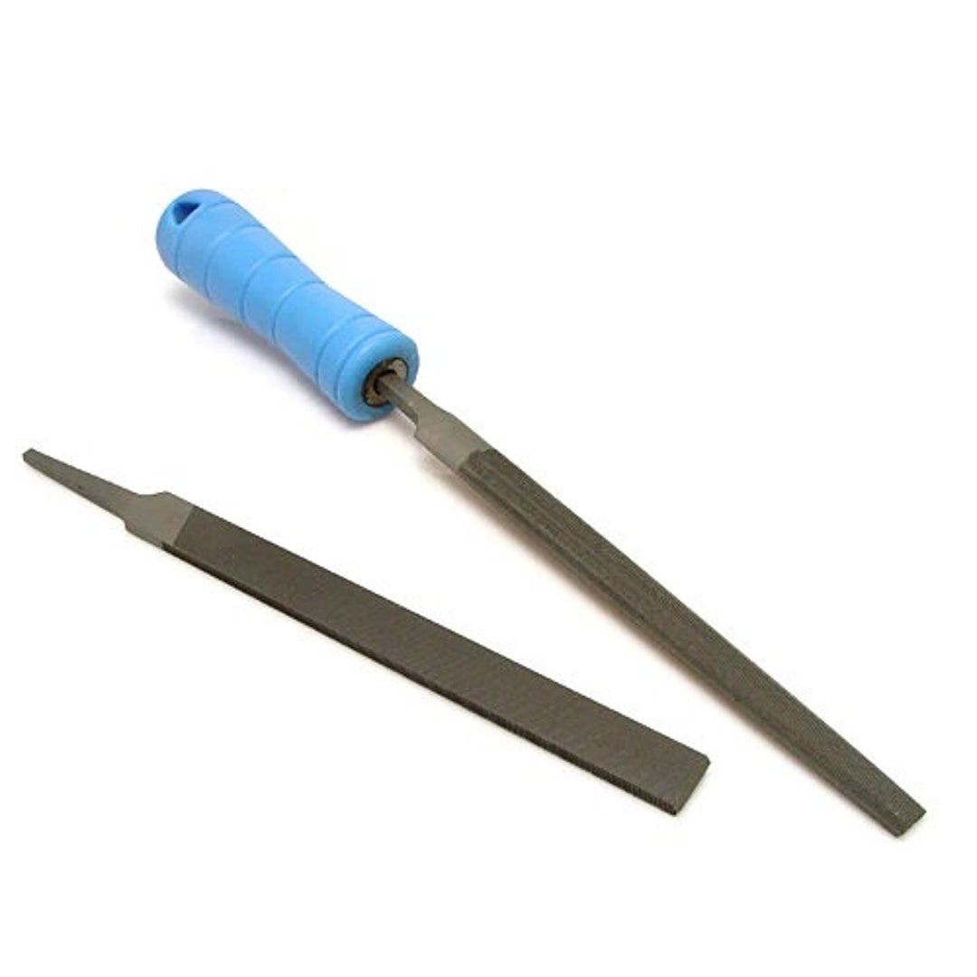Jewelers Coarse File Set With Handle, Set of 2 Files - Beaducation ...
