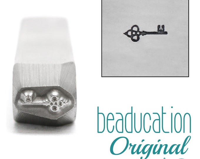 Skeleton Key Metal Design Stamp, Antique Key - Beaducation Metal ...